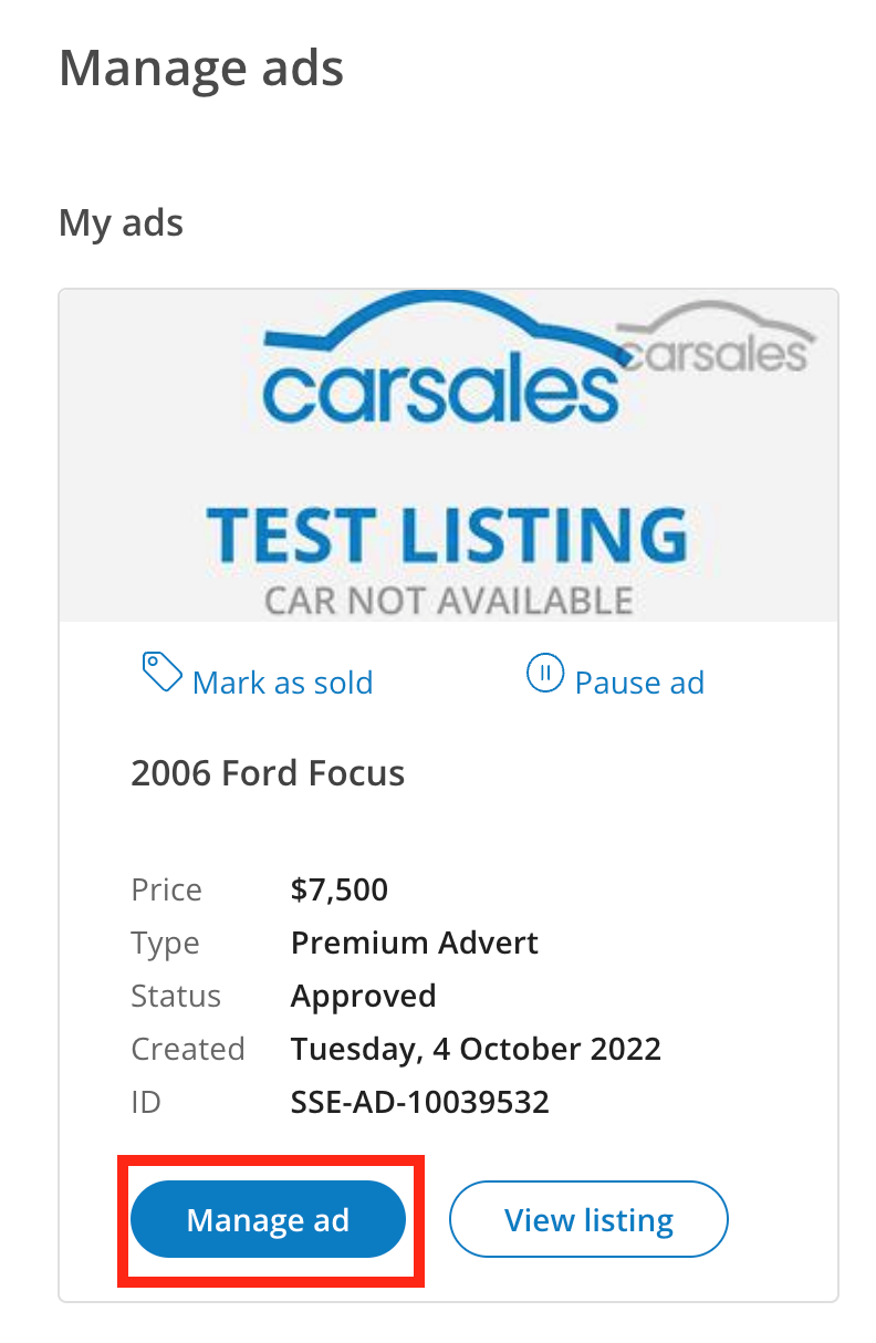 How to check your Ad Performance – carsales.com.au Help Centre